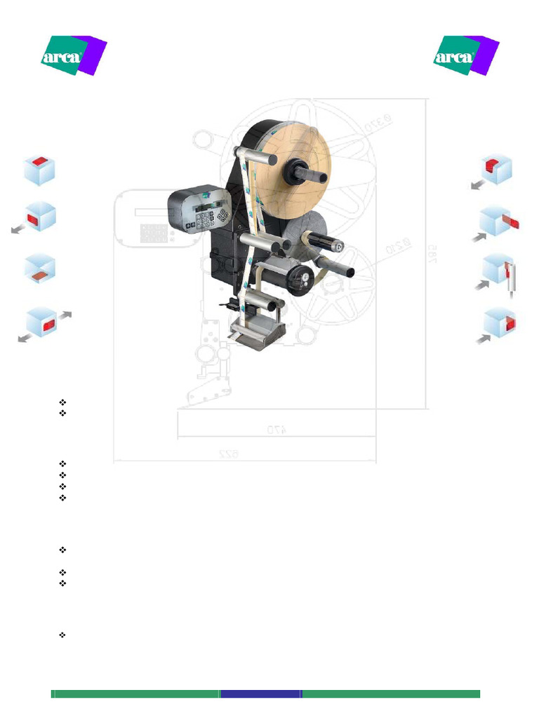 Evolution 160 Label Applicator Machine | PDF