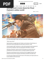 Final Fantasy d20 Guide | PDF | Tabletop Role Playing Game | Role Playing Games