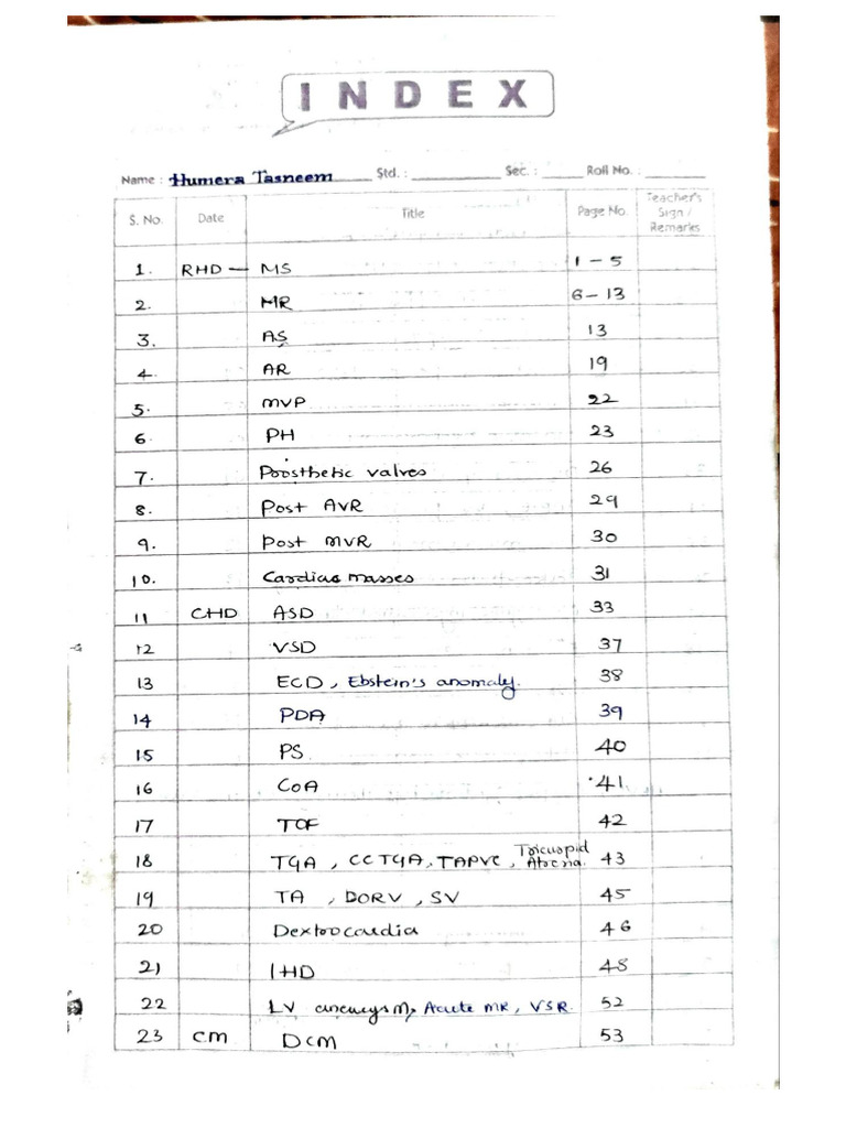 Ecg, Echo, TMT 3rd Year | PDF