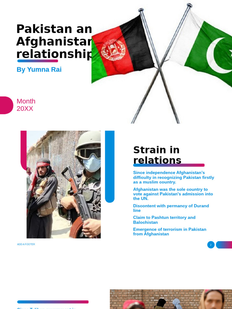 Pakistan-Afghanistan Relations Overview | PDF | Afghanistan | Pakistan