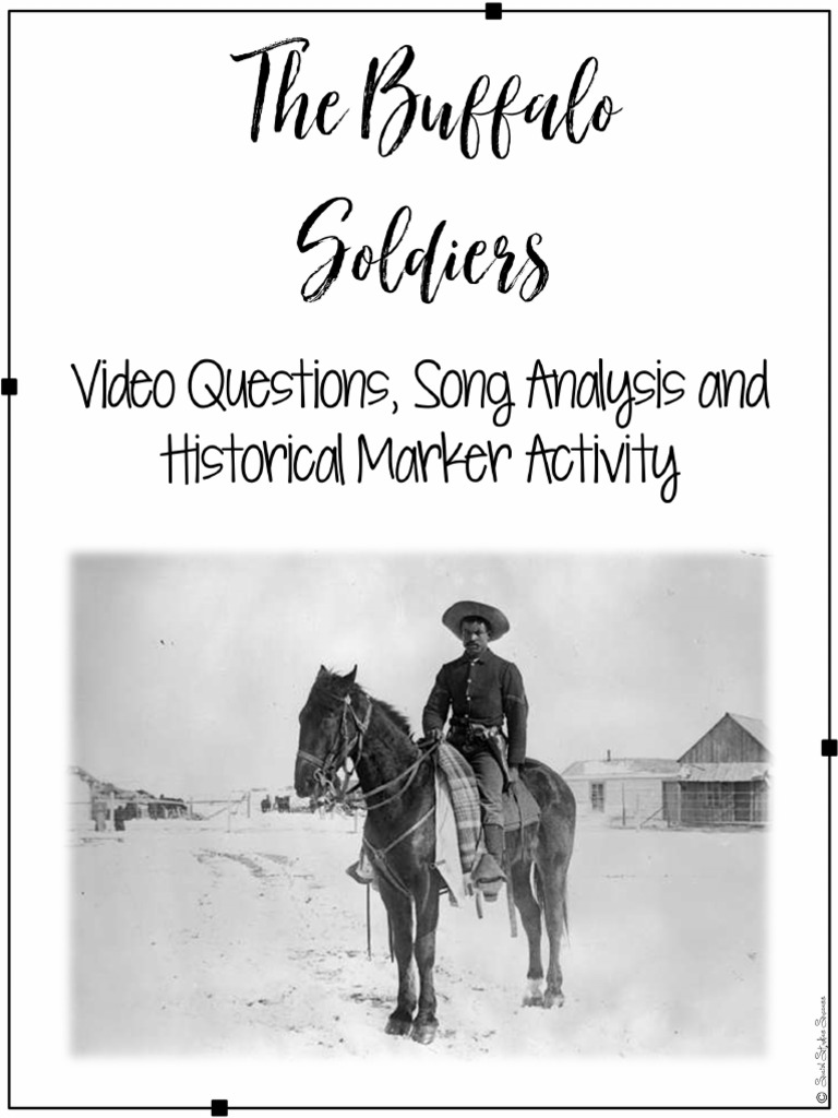 The Buffalo Soldiers Reading and Activities | PDF | Wars Between The ...