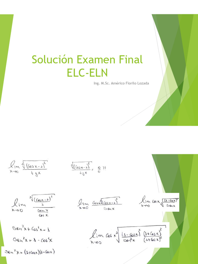 Solucion Examen Final ELC-ELN | PDF