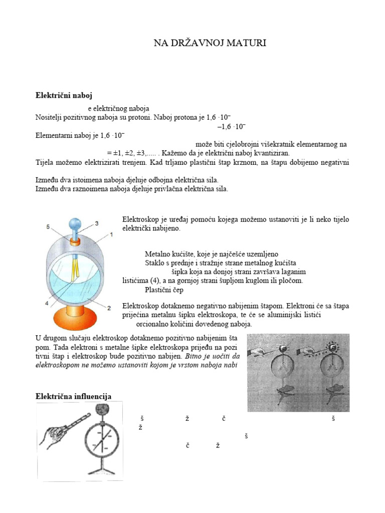 Elektrostatika | PDF