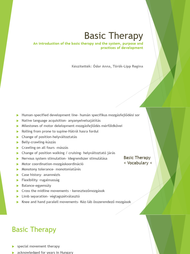 Basic Therapy (Ódor Anna - Török-Lipp Regina) | PDF | Neuroscience ...