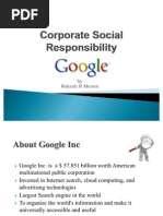 CSR of Google | Corporate Social Responsibility | Wind Power