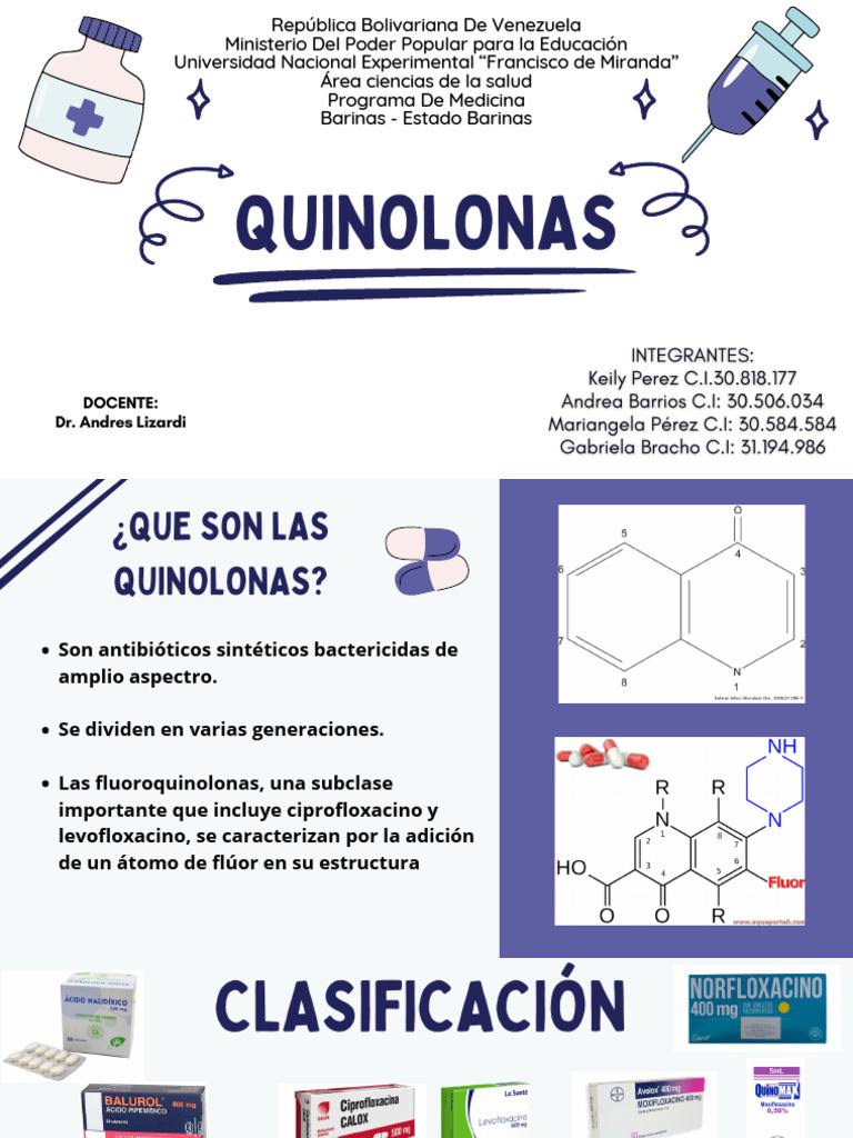 Tema 3 QUINOLONAS PDF | PDF | Infección del tracto urinario | Microbiología