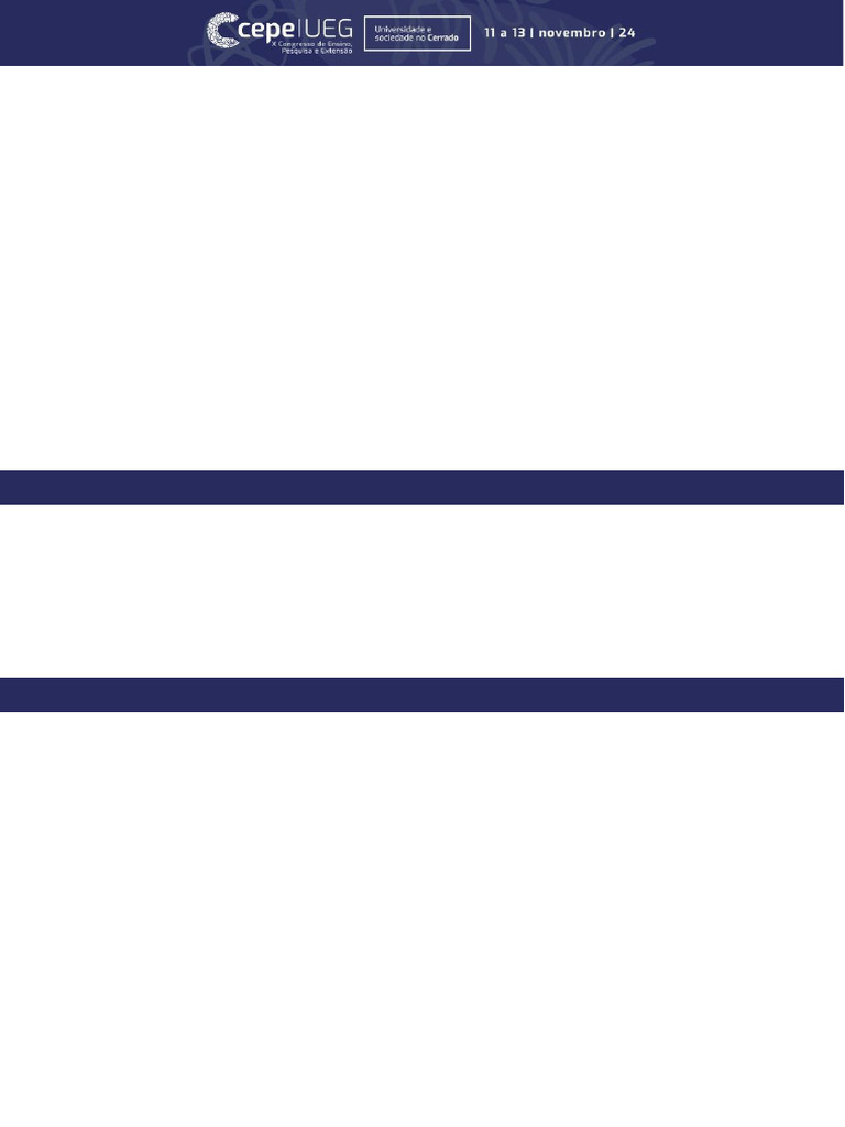 Resumo Expandido Cepe UEG 2024 | PDF | Pedagogia