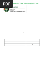 Geomorphology Grade 12 | PDF