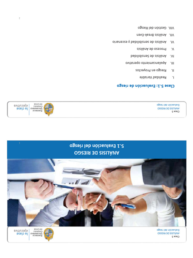 Clase5 1 | PDF | Análisis de sensibilidad | Riesgo