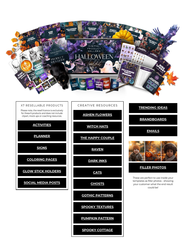 Spooky Sellers Halloween Toolkit Deliverables-Final | PDF