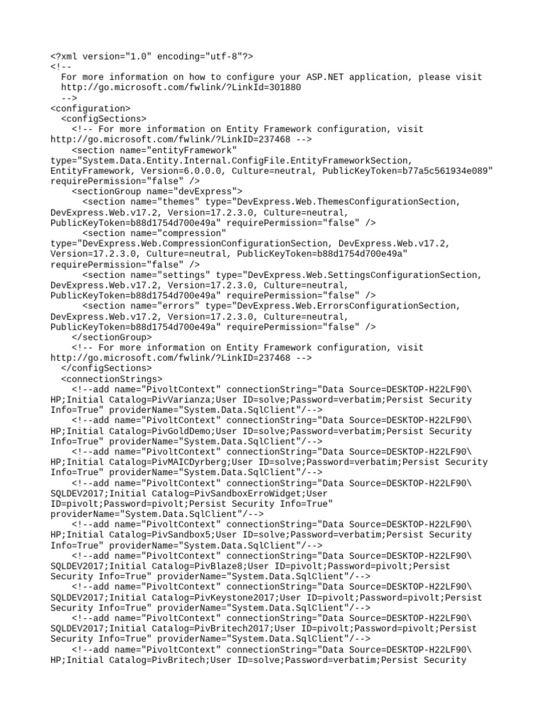 Webconfig Celso | PDF