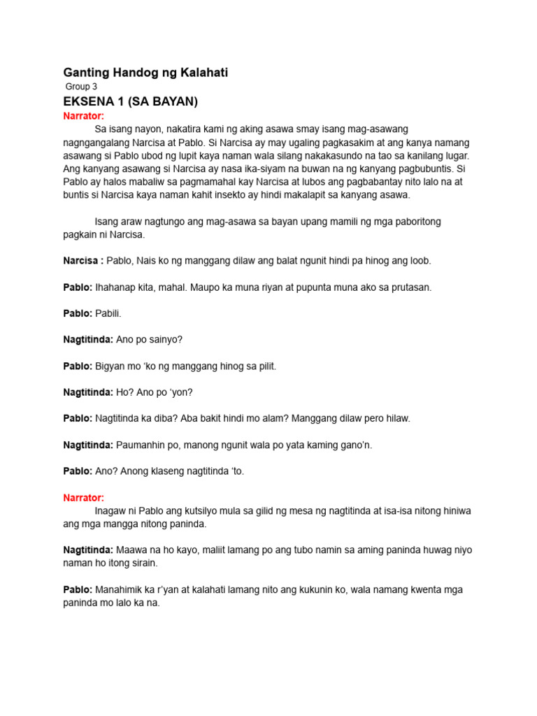 Mitolohiya Script Filipino | PDF