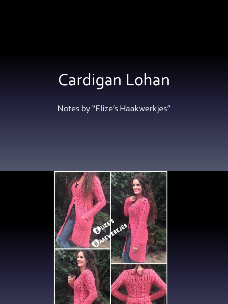Cardigan Lohan | PDF