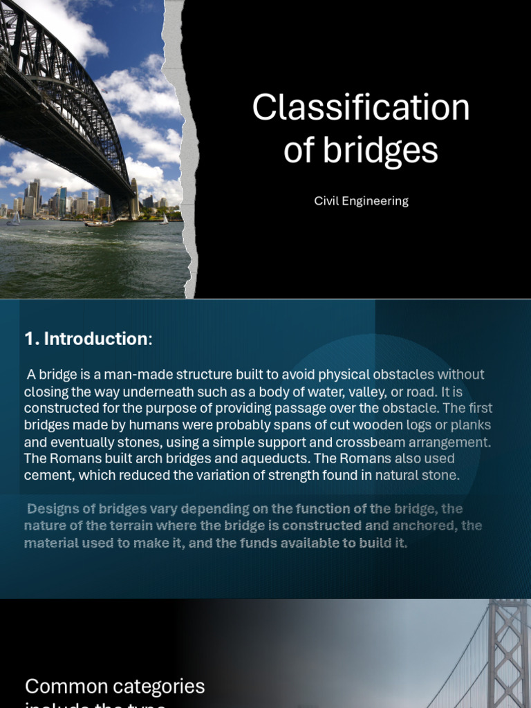 bridges Presentation (1) | PDF | Bridge | Truss