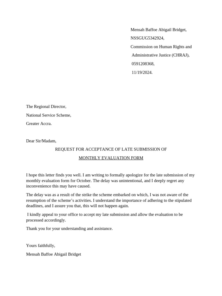 Nss Letter | PDF