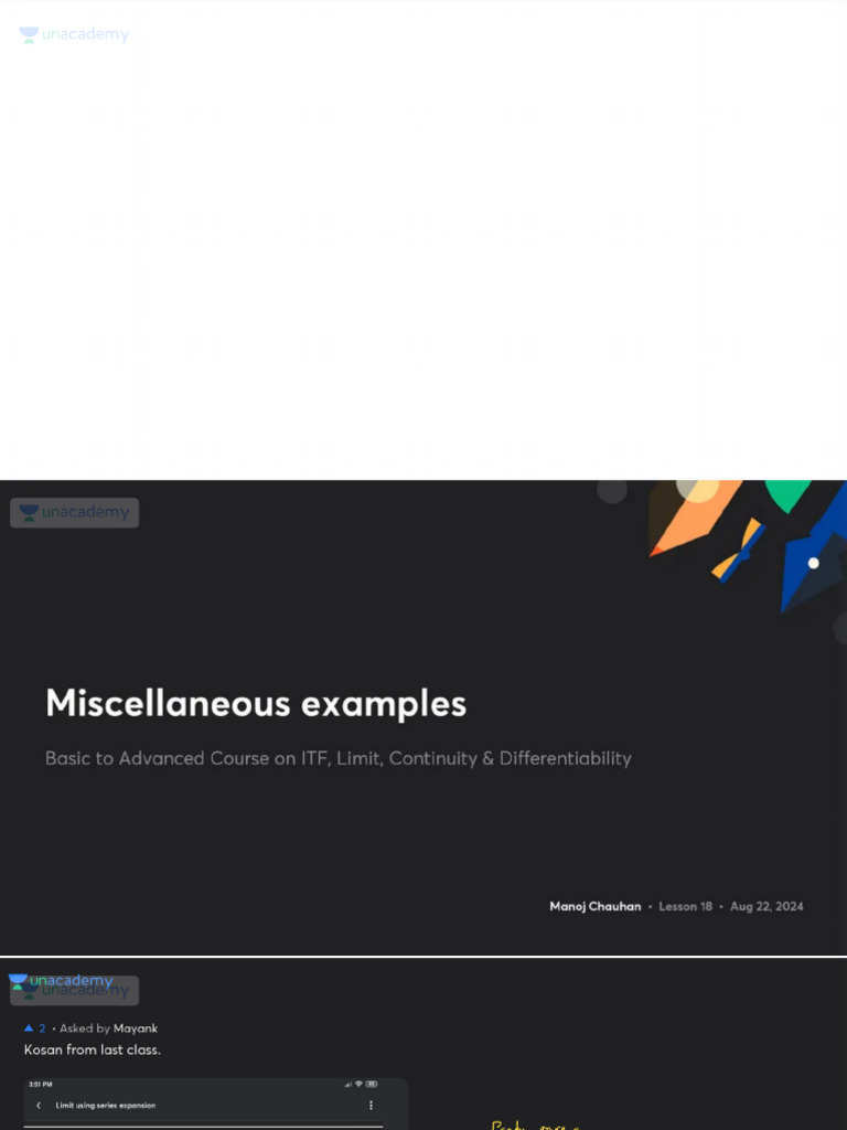 Miscellaneous Examples With Anno | PDF