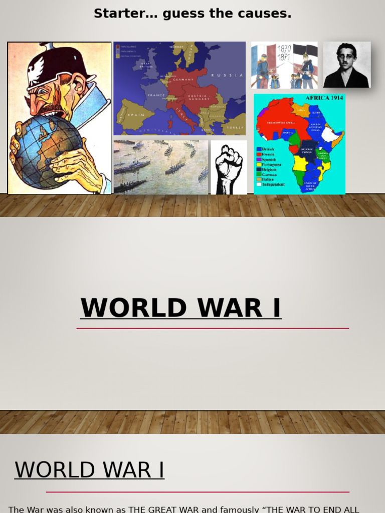 Causes of WWI - Long Term | PDF | Treaty Of Versailles | Allies Of ...