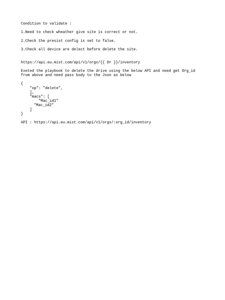 Condition To Validate | PDF