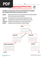 Plot Diagram Template for Storytelling | PDF