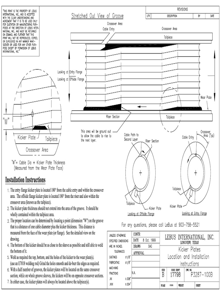 100B Kicker Plate Location & Install | PDF