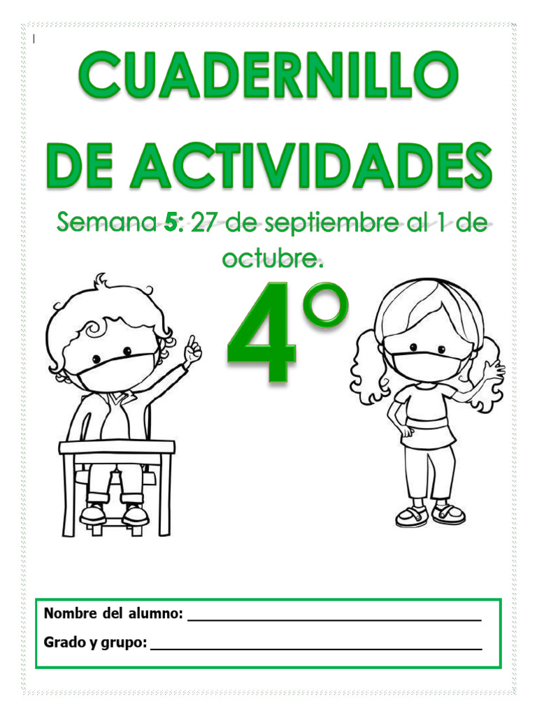 ?4° S5 Cuadernillo de Actividades | PDF | Mujer