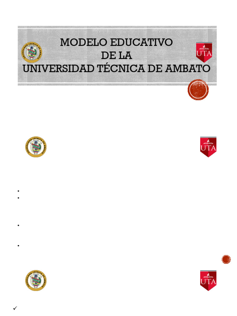 Modelo Educativo UTA 1 | PDF | Constructivismo (filosofía de la educación) | Aprendizaje