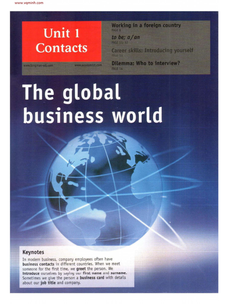 UNIT 1 Contacts Coursebook (1) Correction | PDF | Car Manufacturers | Motor Vehicle Manufacturers