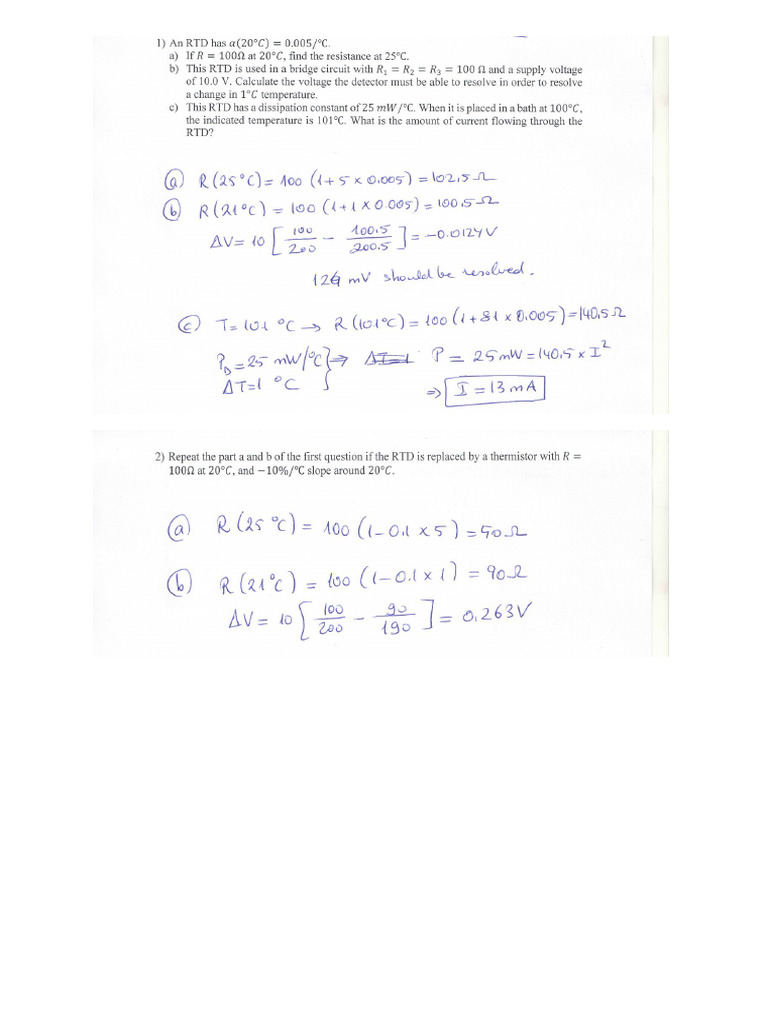 Eee423e 19 20 mt1 Solution | PDF