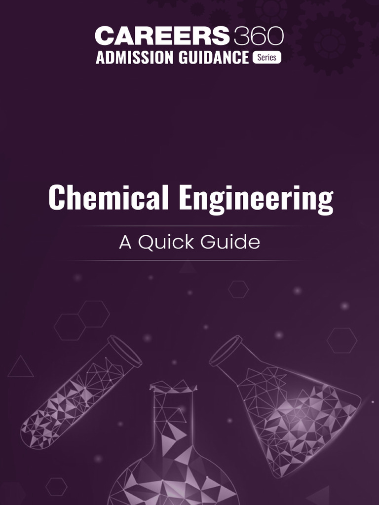 Chemical Engineering-A Quick Guide | PDF | Chemistry | Chemical Engineering