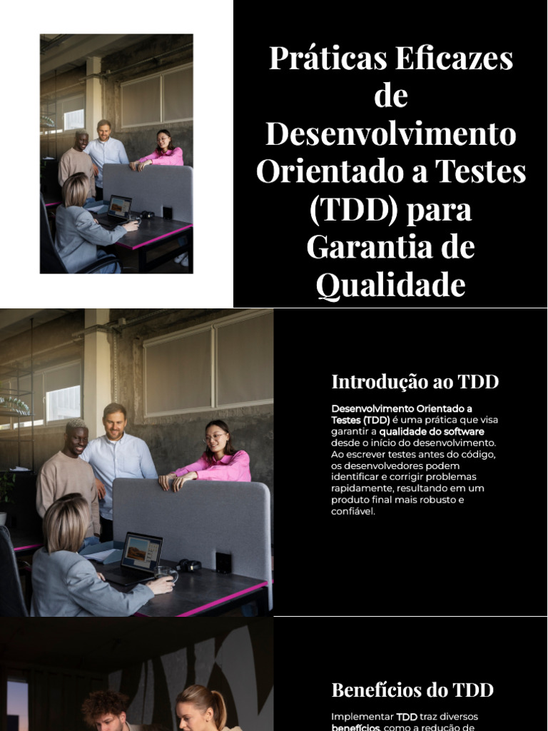 Slidesgo Praticas Eficazes De Desenvolvimento Orientado A Testes Tdd Para Garantia De Qualidade