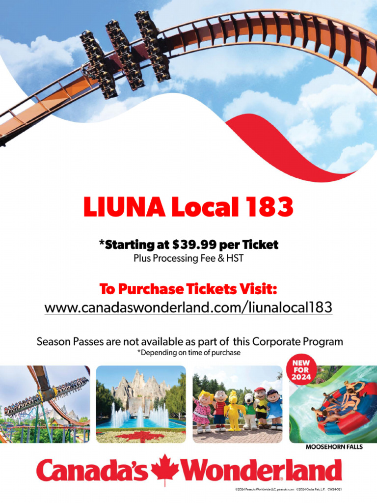Liuna-183-Wonderland-Offer | PDF