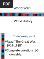 History of World War I: Causes & Key Figures | PDF | History