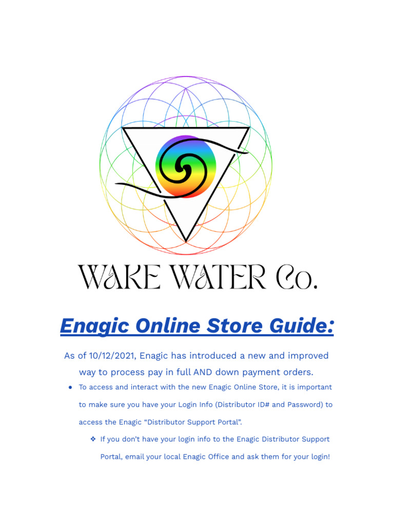 Enagic store guide | PDF