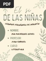 El Si de Las Ninas Resumen Completo Por Actos y Personajes | PDF