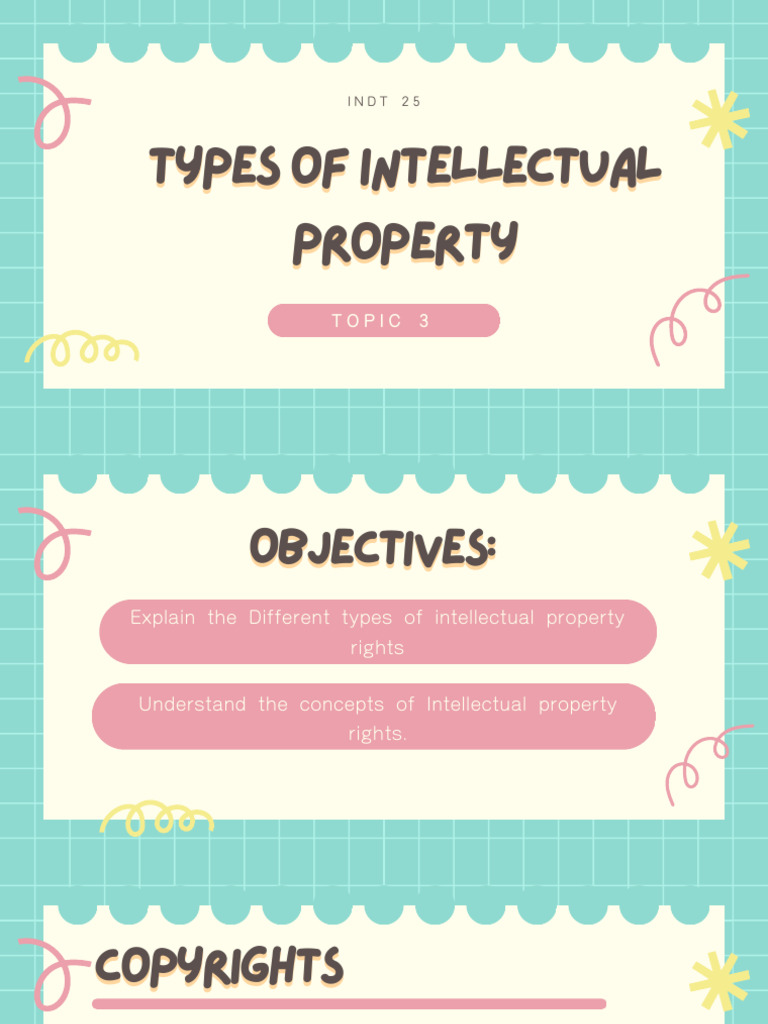 Topic-3.-INDT-25. | PDF | Personality Rights | Patent