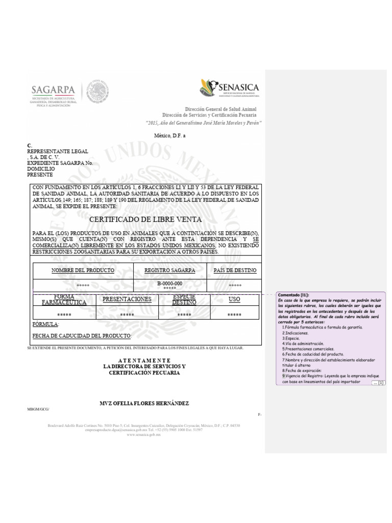 Formato de Oficio CLV | PDF