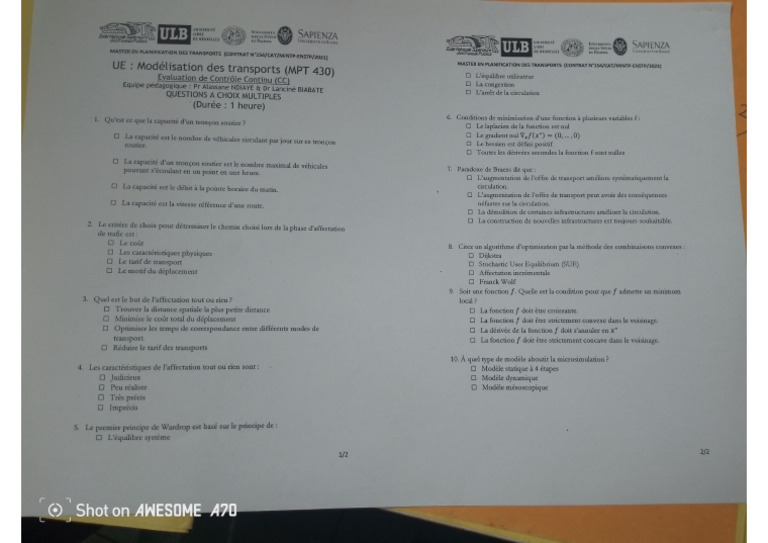 CC modélisation mpt 1 | PDF