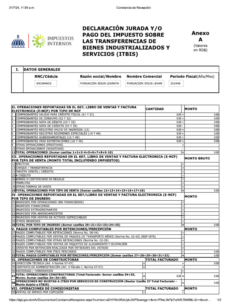 Anexo A It-1 202406 | PDF
