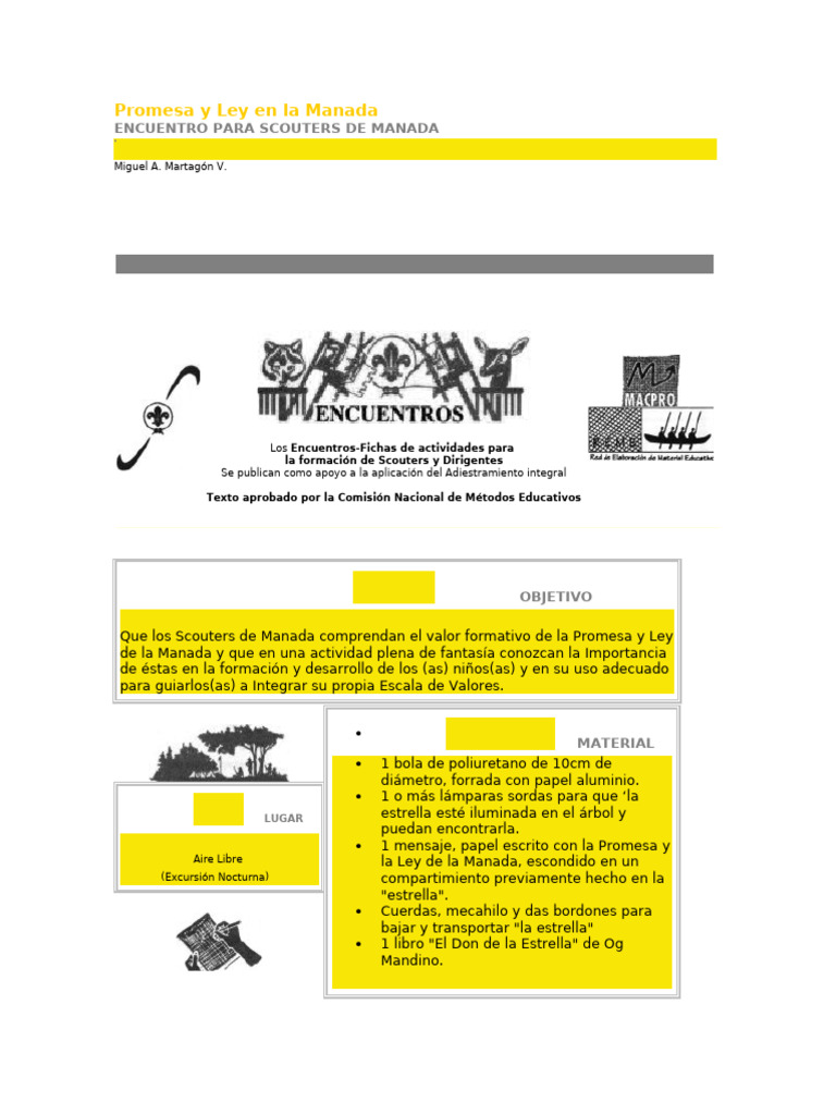 06-Promesa y Ley en La Manada | PDF
