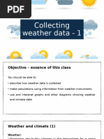 Collecting Weather Data YEAR 10 GEO | PDF | Cloud | Humidity