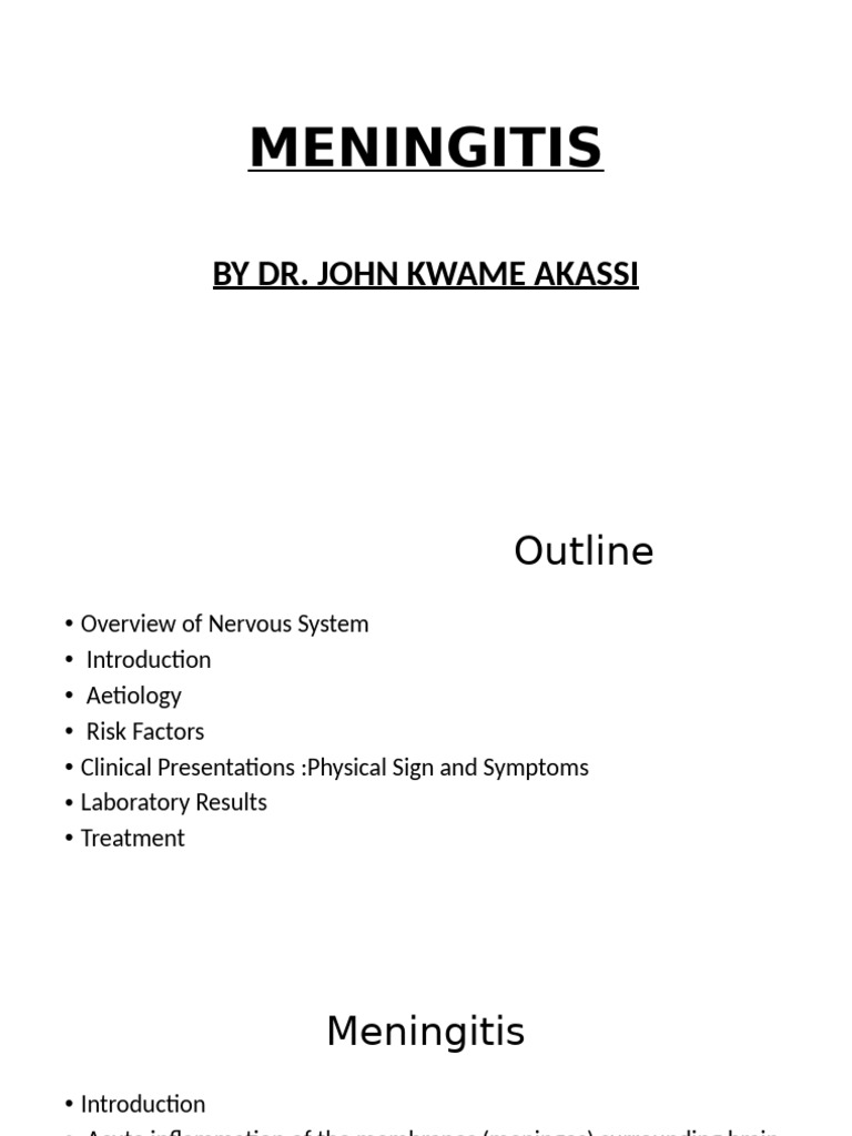 Meningitis Encephalitis, Brain Abscess Fff - Final | PDF | Meningitis | Virus