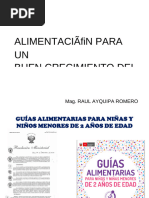 Guía de Alimentación Menores de 2 Años | PDF | Amamantamiento | Diente ...