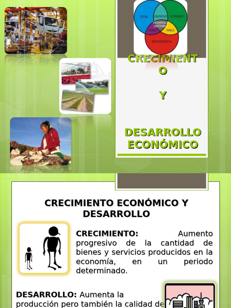 Crecimiento I Desarrollo Economico 2024 1 | PDF | Crecimiento económico | Economias