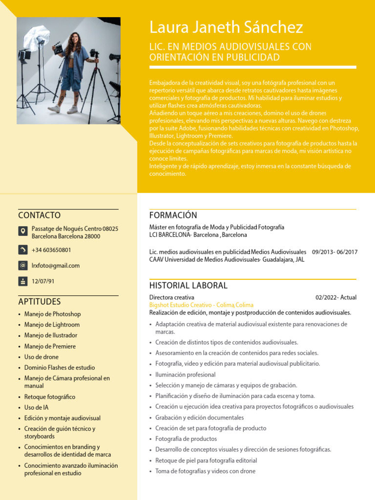 LauraRocley CV2024 | PDF | Adobe Photoshop