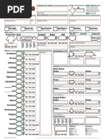 Starfinder 2e Character Sheet | PDF | Role Playing Games