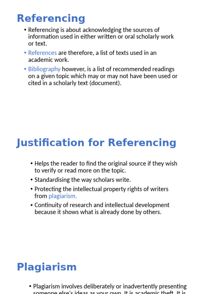 1 7 Referencing | PDF | Note (Typography) | Plagiarism