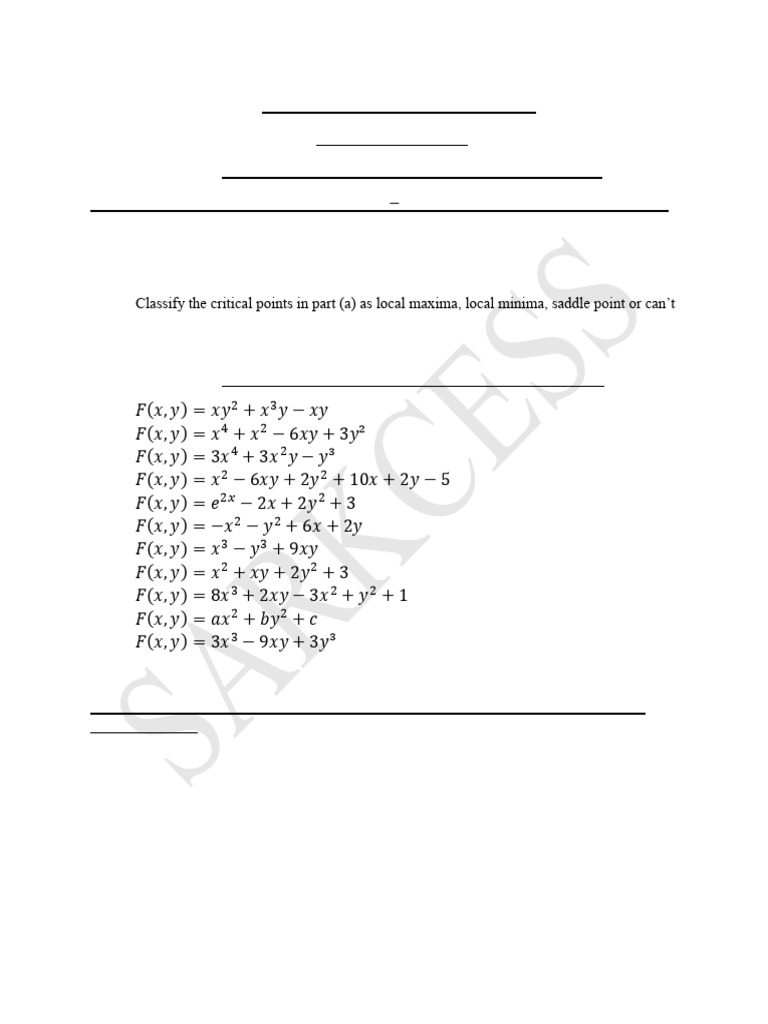 Unconstrained Optimization - Several Choice | PDF | Mathematical Optimization | Profit (Economics)