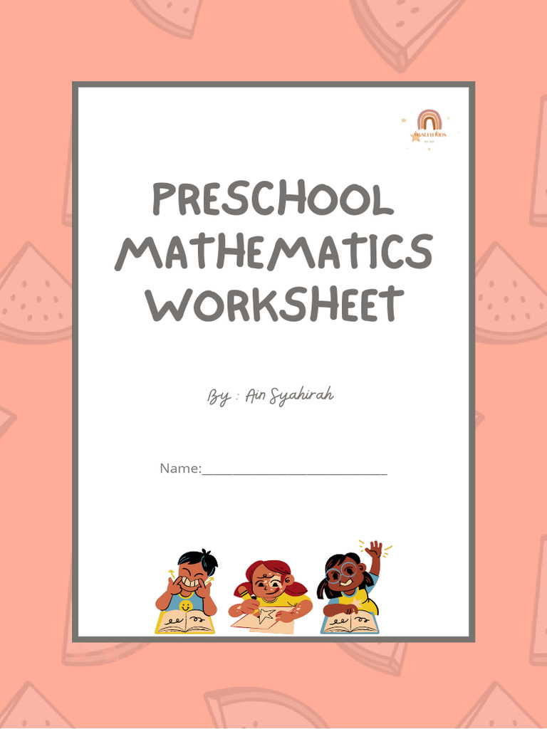 Preschool Math | PDF