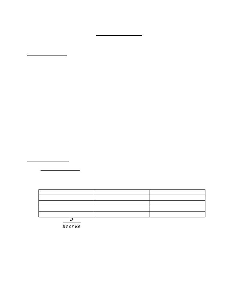 6. Stock Valuation Formula(2) | PDF | Stocks | Preferred Stock