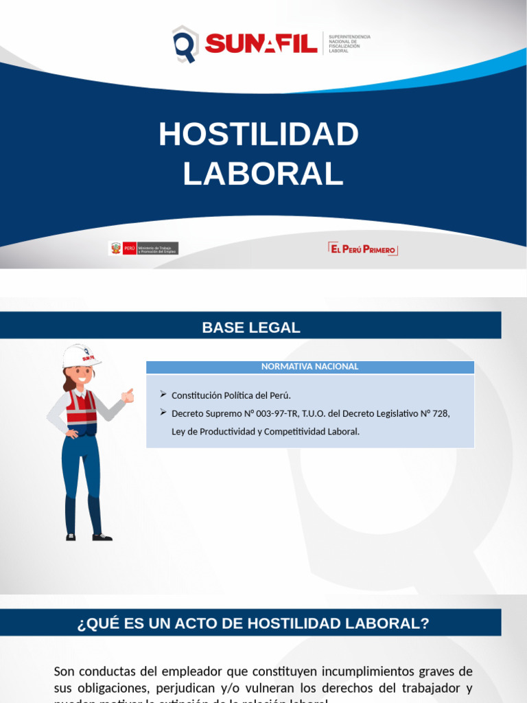 Hostilidad Laboral 1 | PDF | Derecho laboral | Justicia